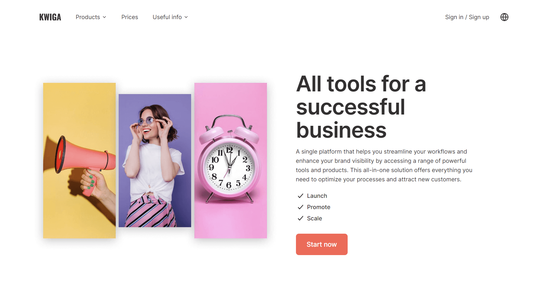 One platform to manage all business processes | KWIGA